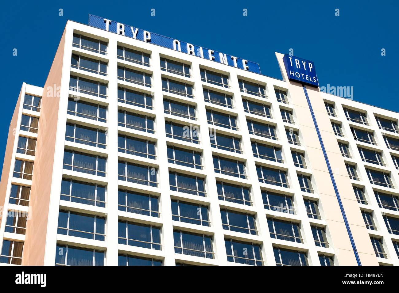 Tryp hotels, modern architecture of Parque das Nações in Lisbon ...