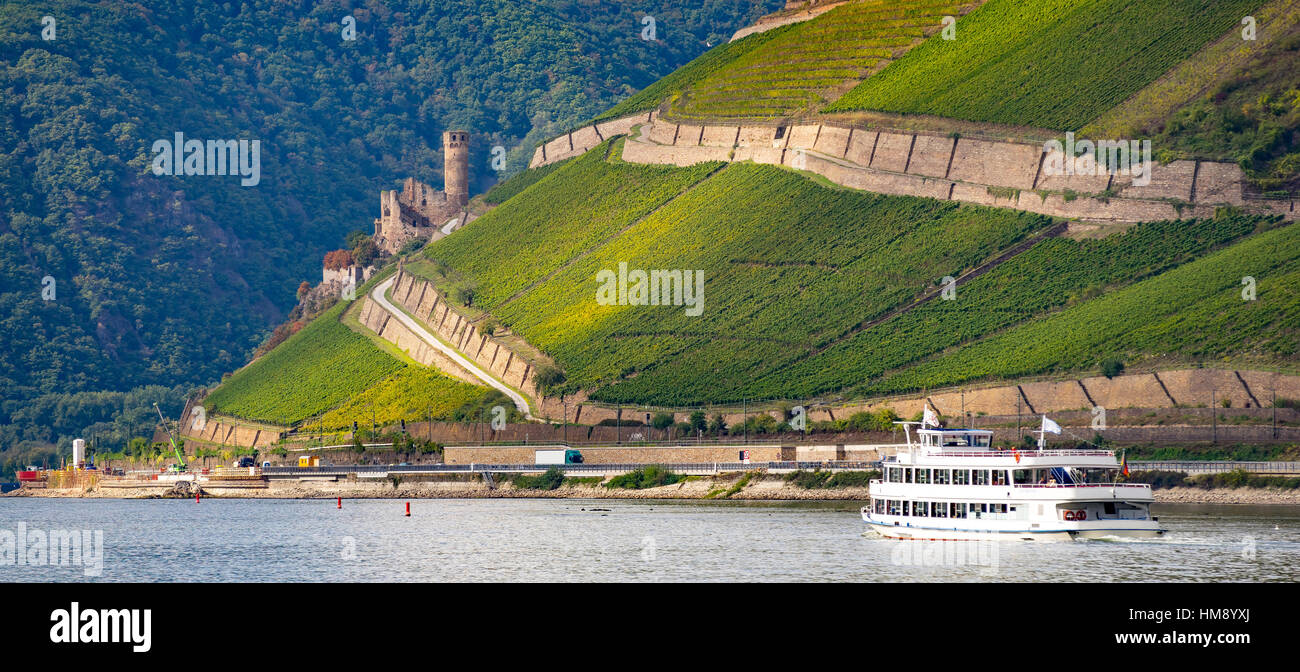 Cultural heritage middle rhine valley Germany Stock Photo - Alamy