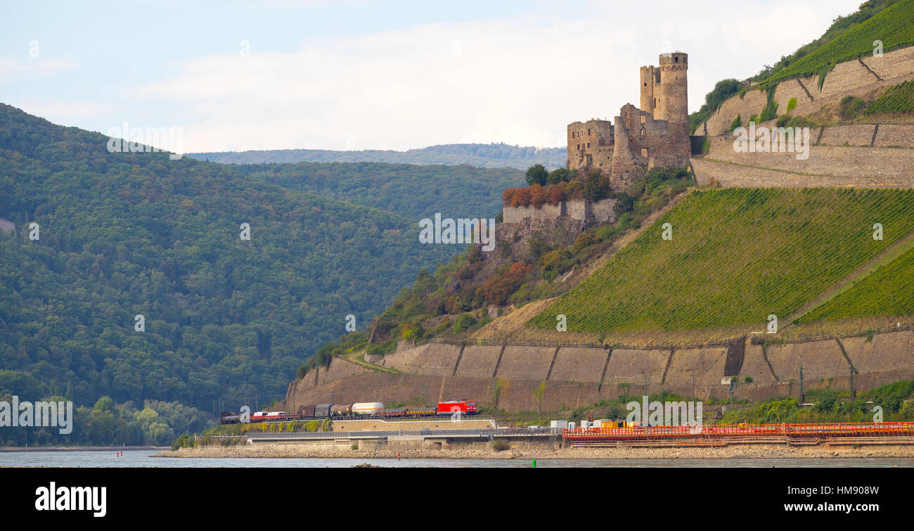 Cultural heritage middle rhine valley Germany Stock Photo - Alamy