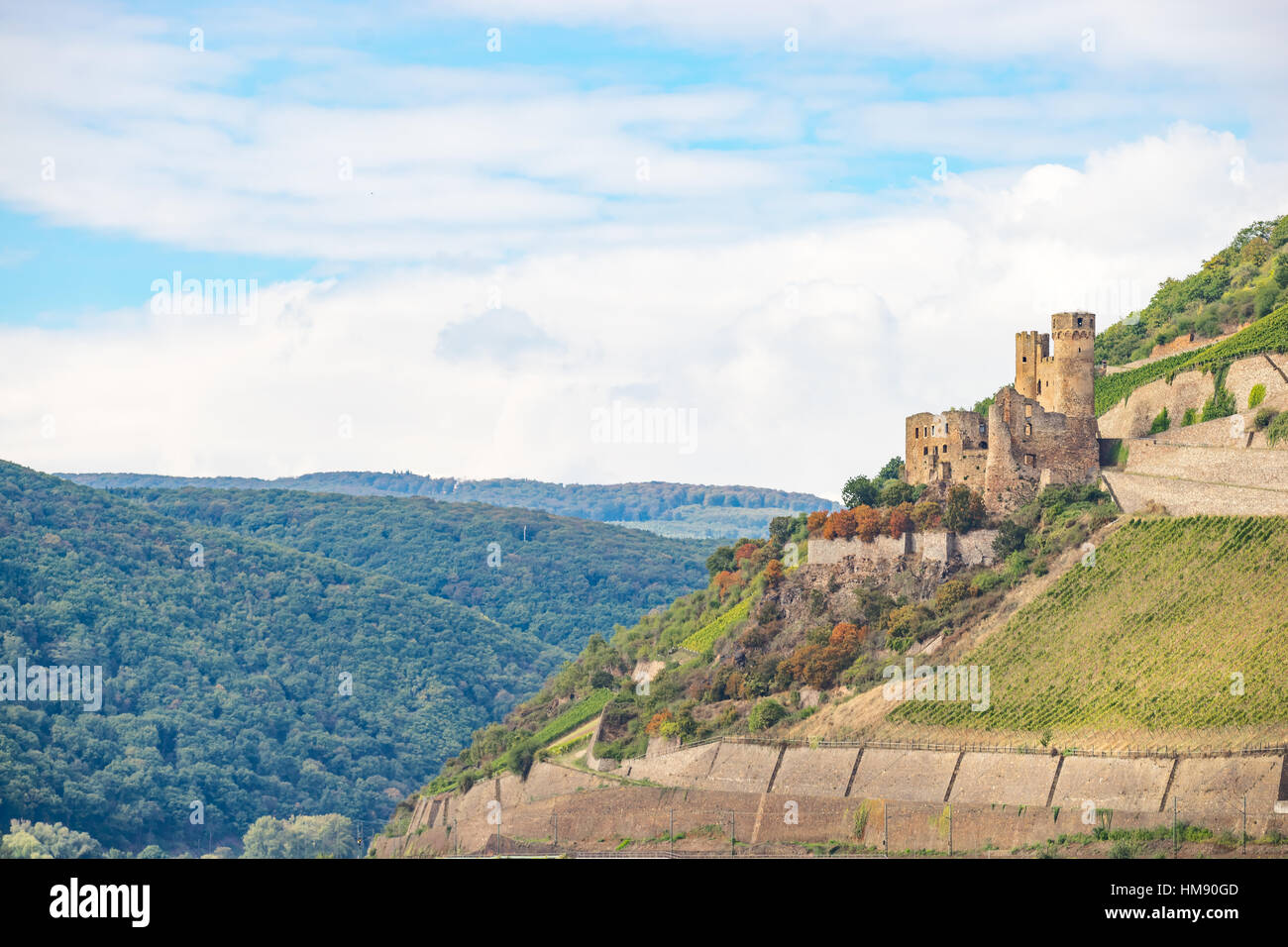 Cultural heritage middle rhine valley Germany Stock Photo - Alamy