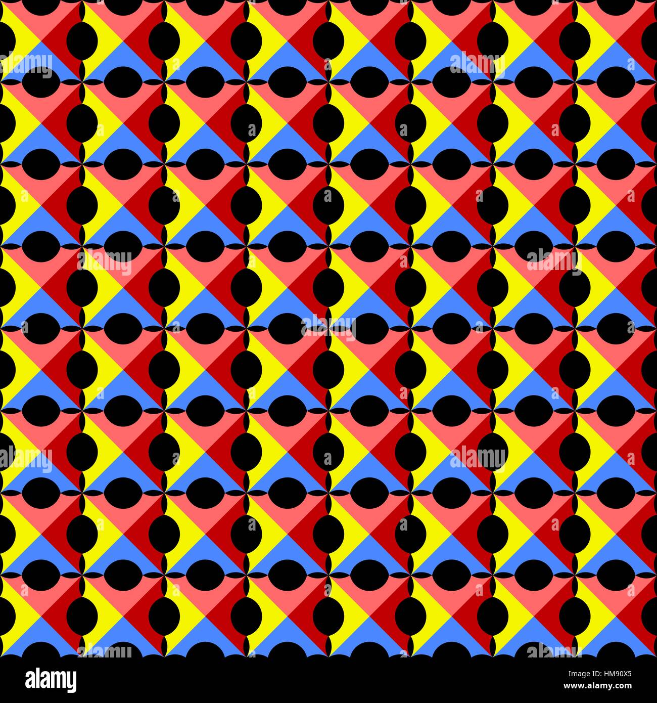 Futuristic pattern of square rivets / cross shapes - seamless editable ...