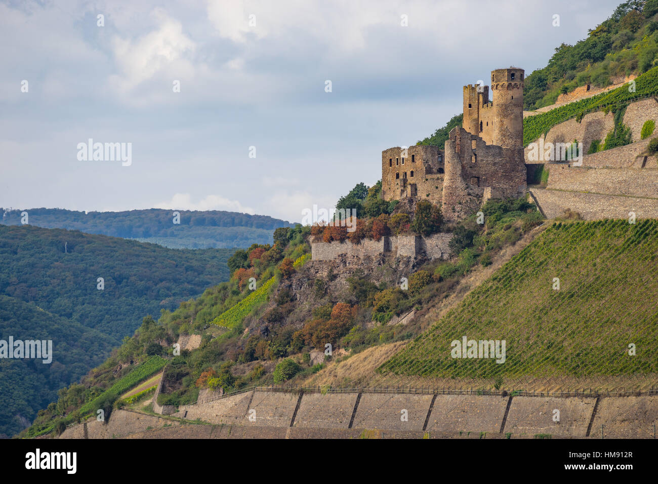 Cultural heritage middle rhine valley Germany Stock Photo - Alamy
