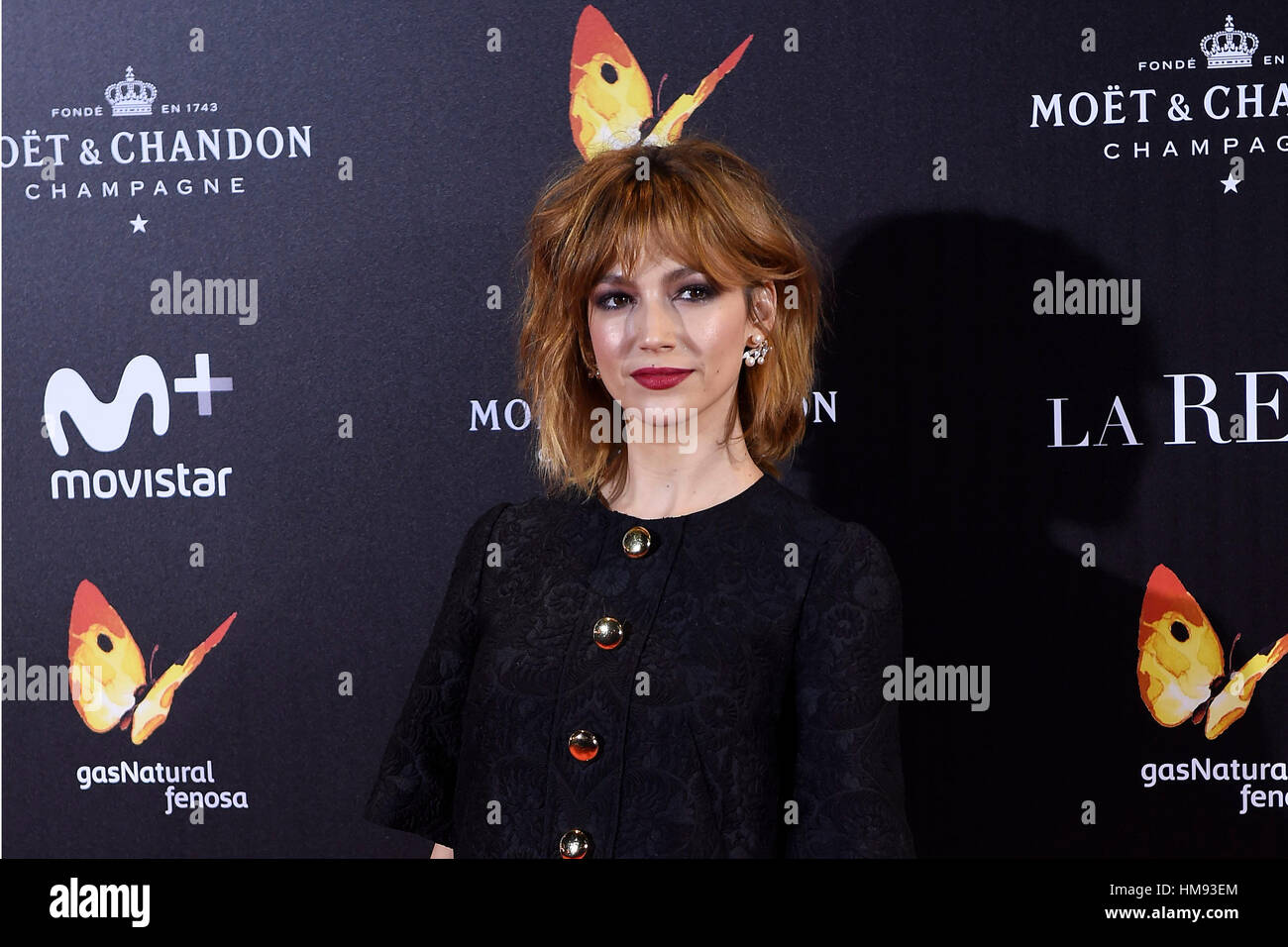 Actress Ursula Corbero during the premiere of the film "The Queen of ...
