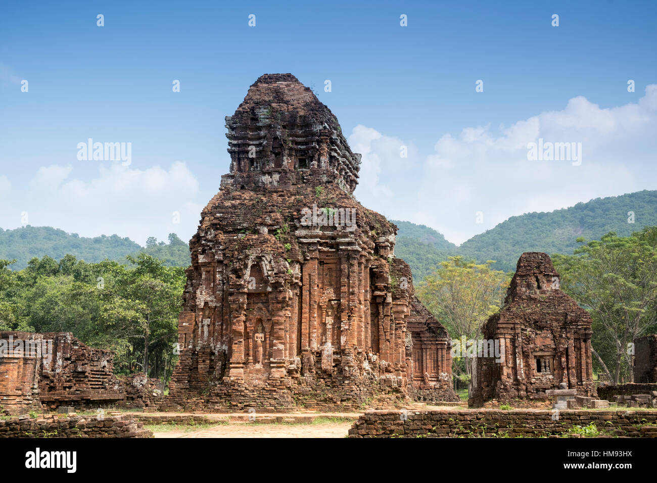 Champa temple, My Son, near Danang, Vietnam, Indochina, Southeast Asia ...