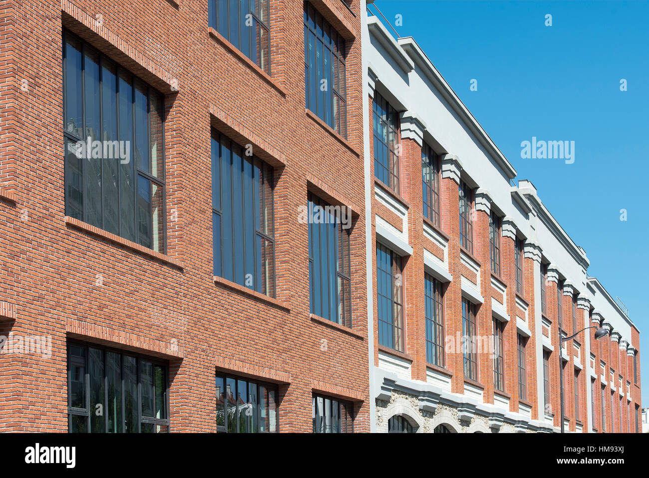 France. Paris 13th district. Avenue d'Ivry. The former Panhard et ...