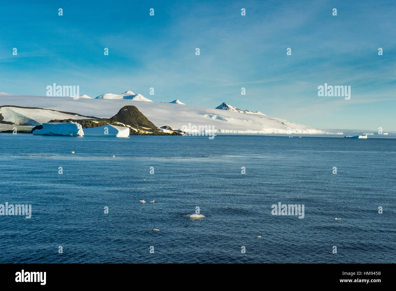Glaciers in Hope Bay, Antarctica, Polar Regions Stock Photo - Alamy