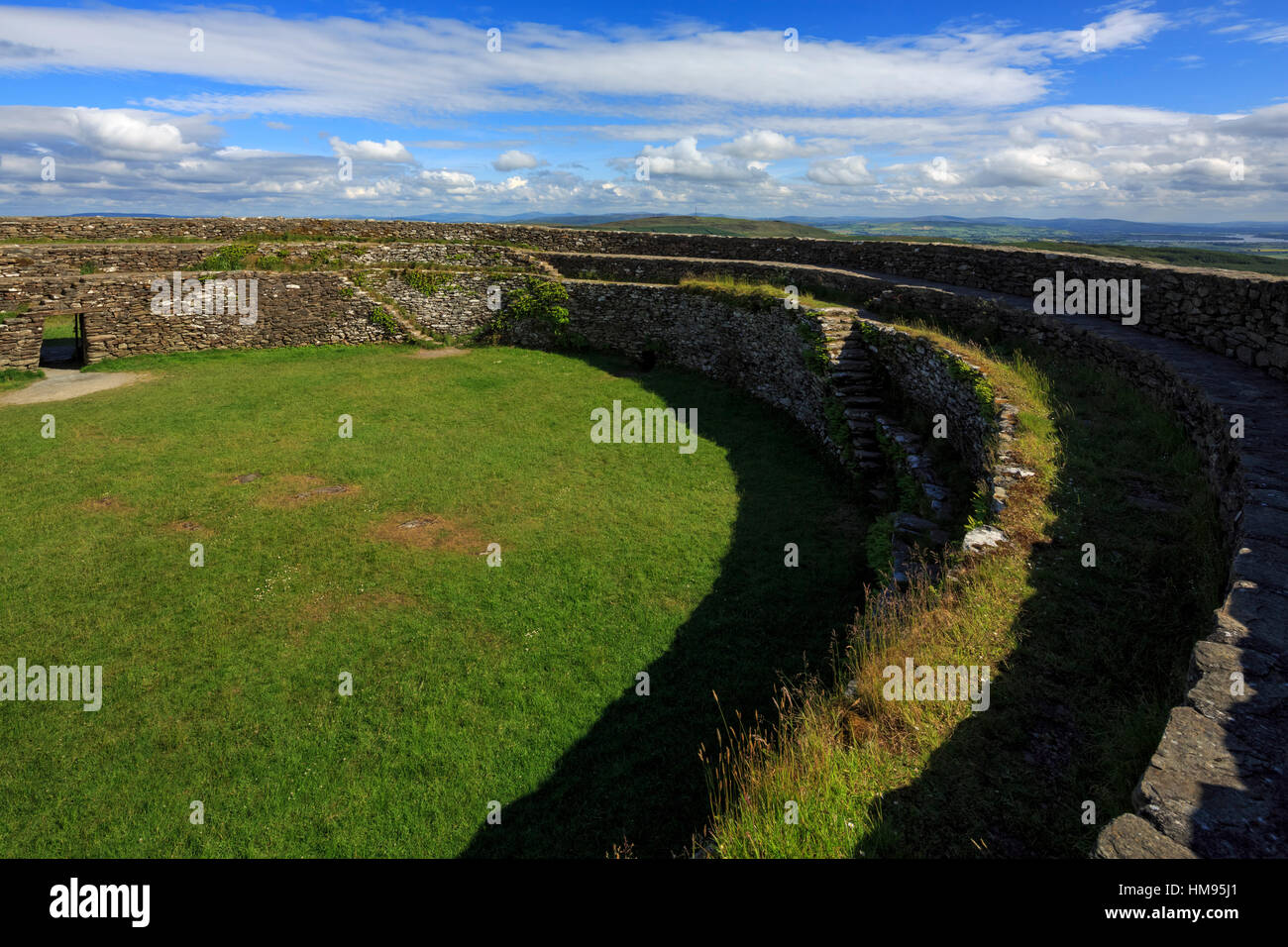 An Grianan of Aileach, Inishowen, County Donegal, Ulster, Republic of ...