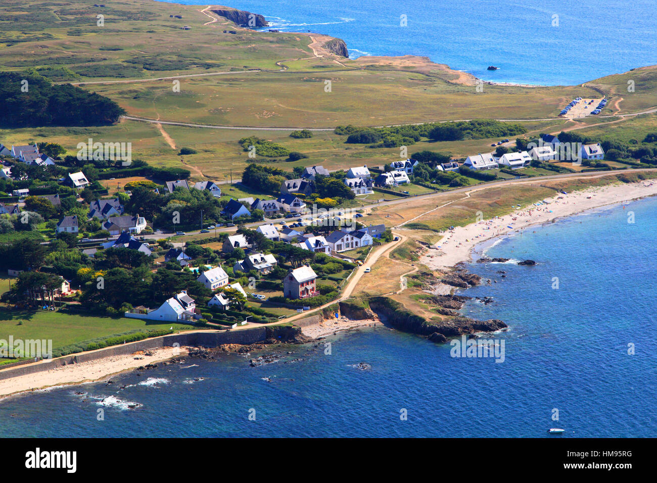 Aerial view quiberon hi-res stock photography and images - Alamy