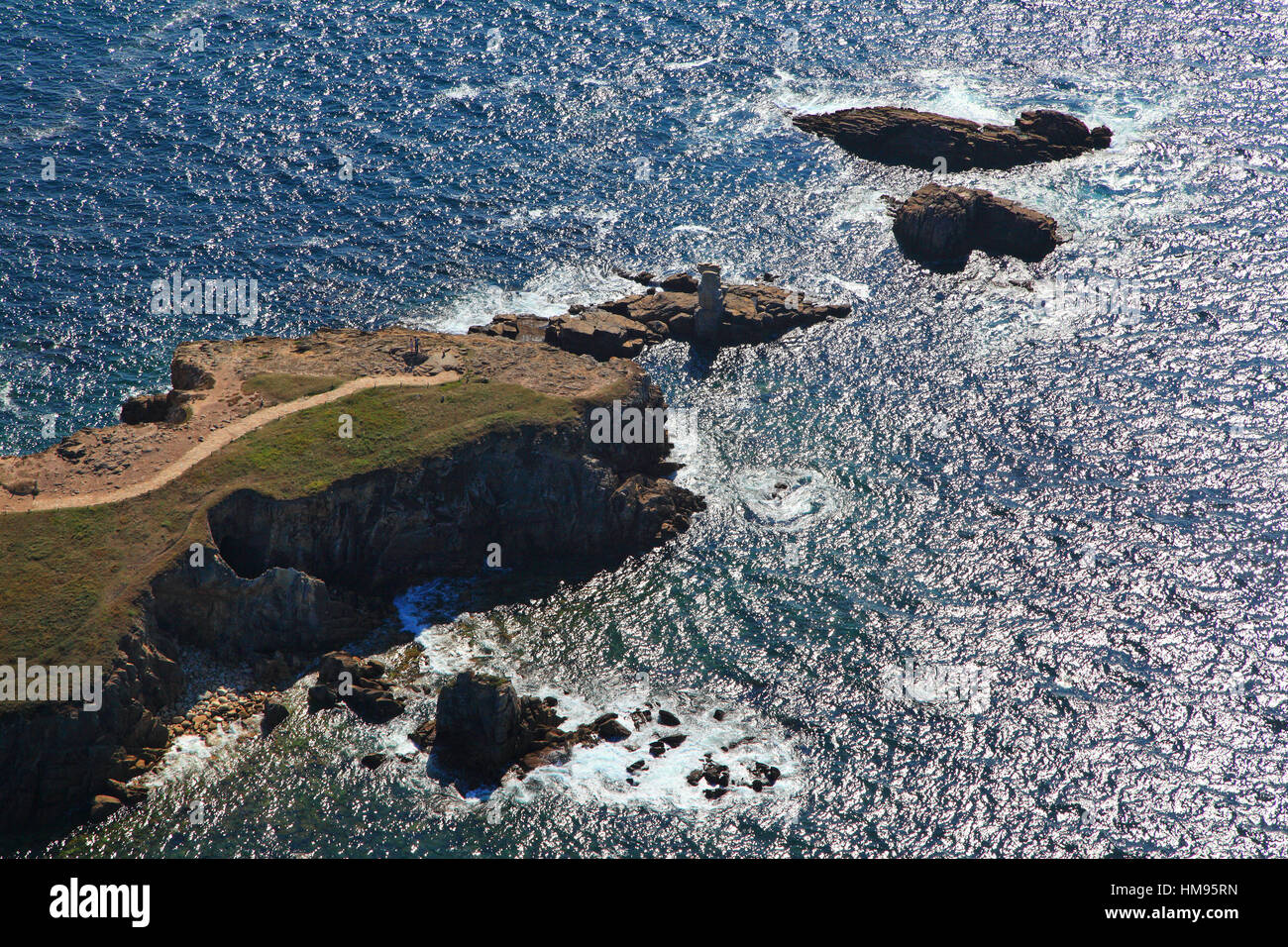 Quiberon aerial view hi-res stock photography and images - Alamy