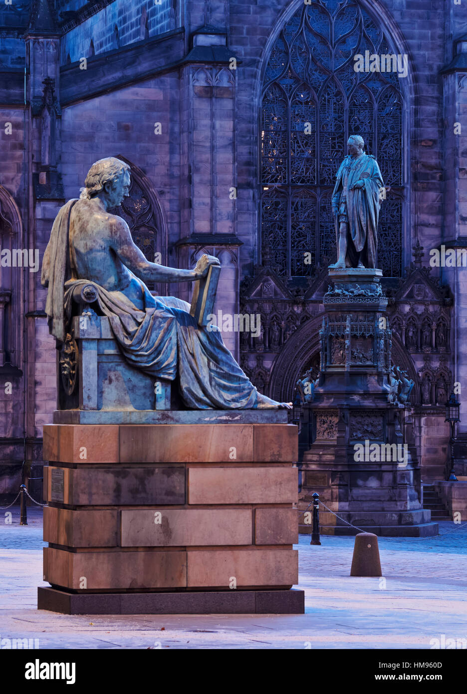 Edinburgh statues edinburgh history hi-res stock photography and images ...