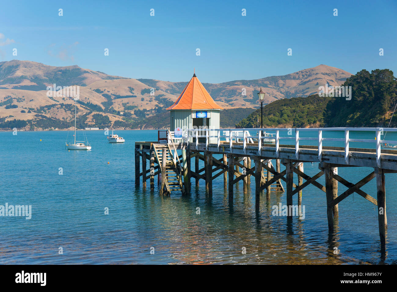 New zealand akaroa historic hi-res stock photography and images - Alamy