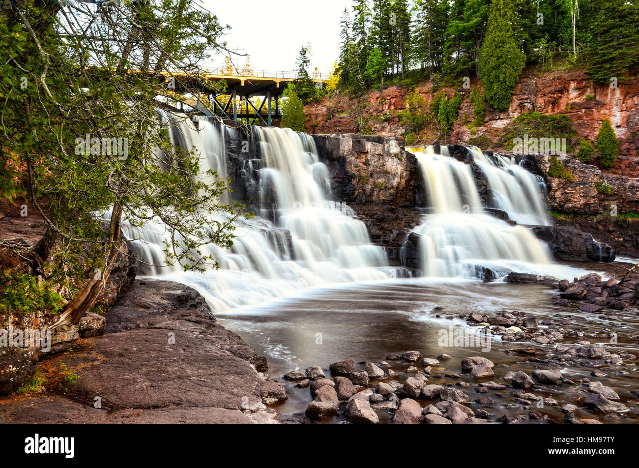 Gooseberry Falls State Park Stock Photo - Alamy