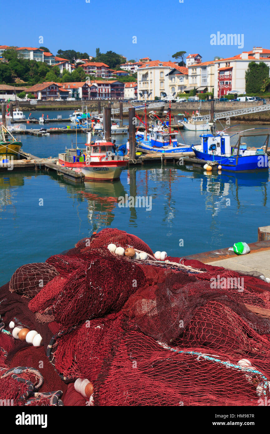 France, French Basque Country, Pyrenees-Atlantiques, Saint Jean de Luz ...