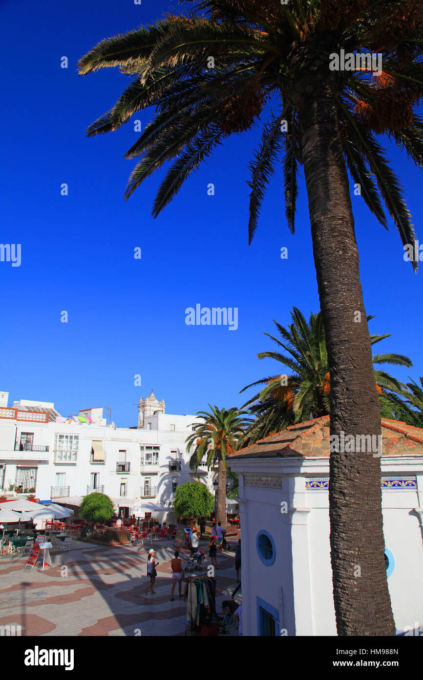 Spain, Andalusia, Tarifa, Paseo de la Alameda Stock Photo - Alamy