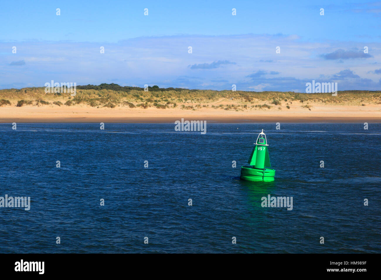 Nederlands. Wadden Islands archipelago. Vlieland island Stock Photo - Alamy