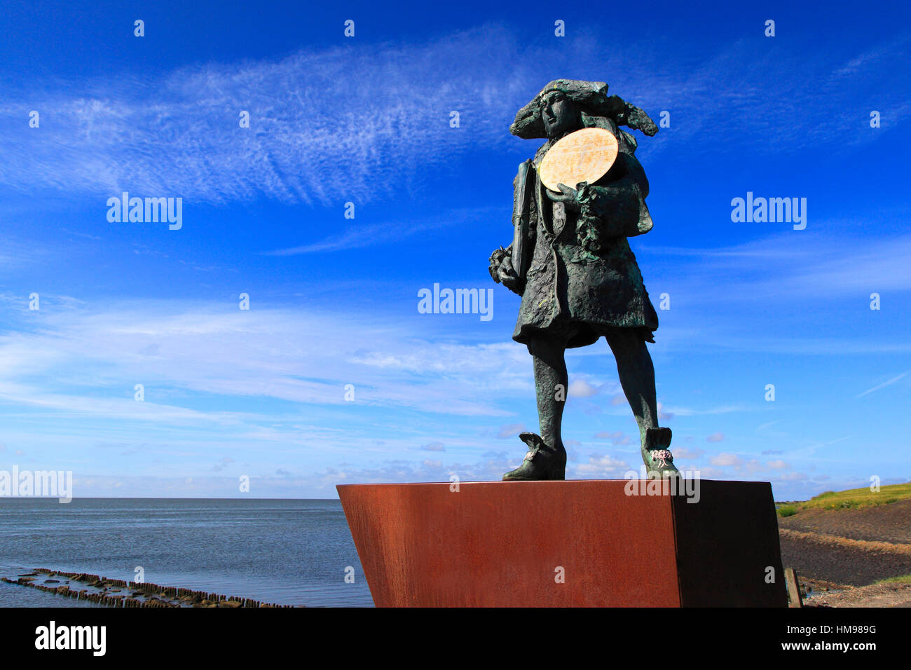 Nederlands. Wadden Islands archipelago. Vlieland island. Oost-Vlieland ...