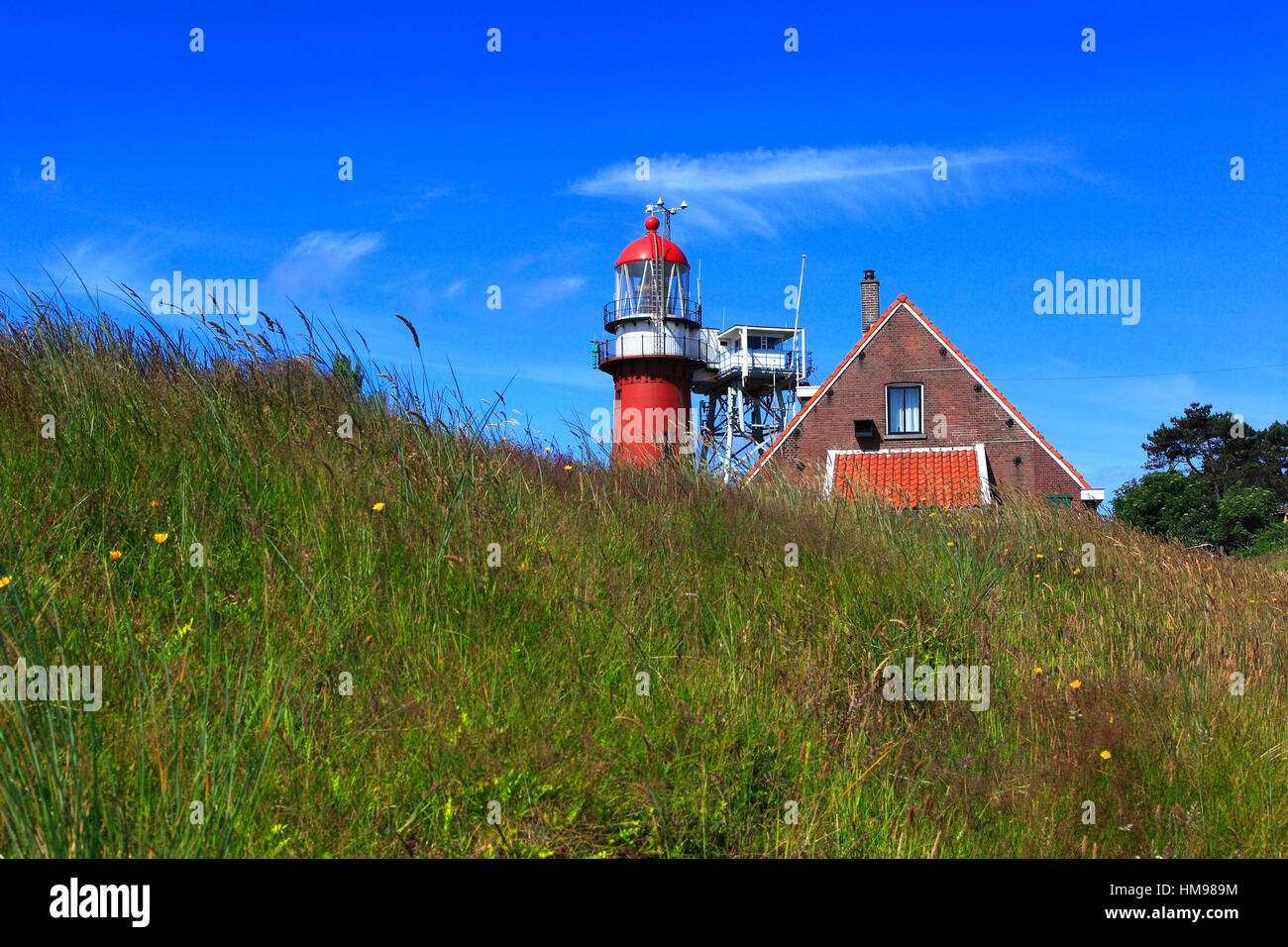 Nederlands. Wadden Islands archipelago. Vlieland island Stock Photo - Alamy