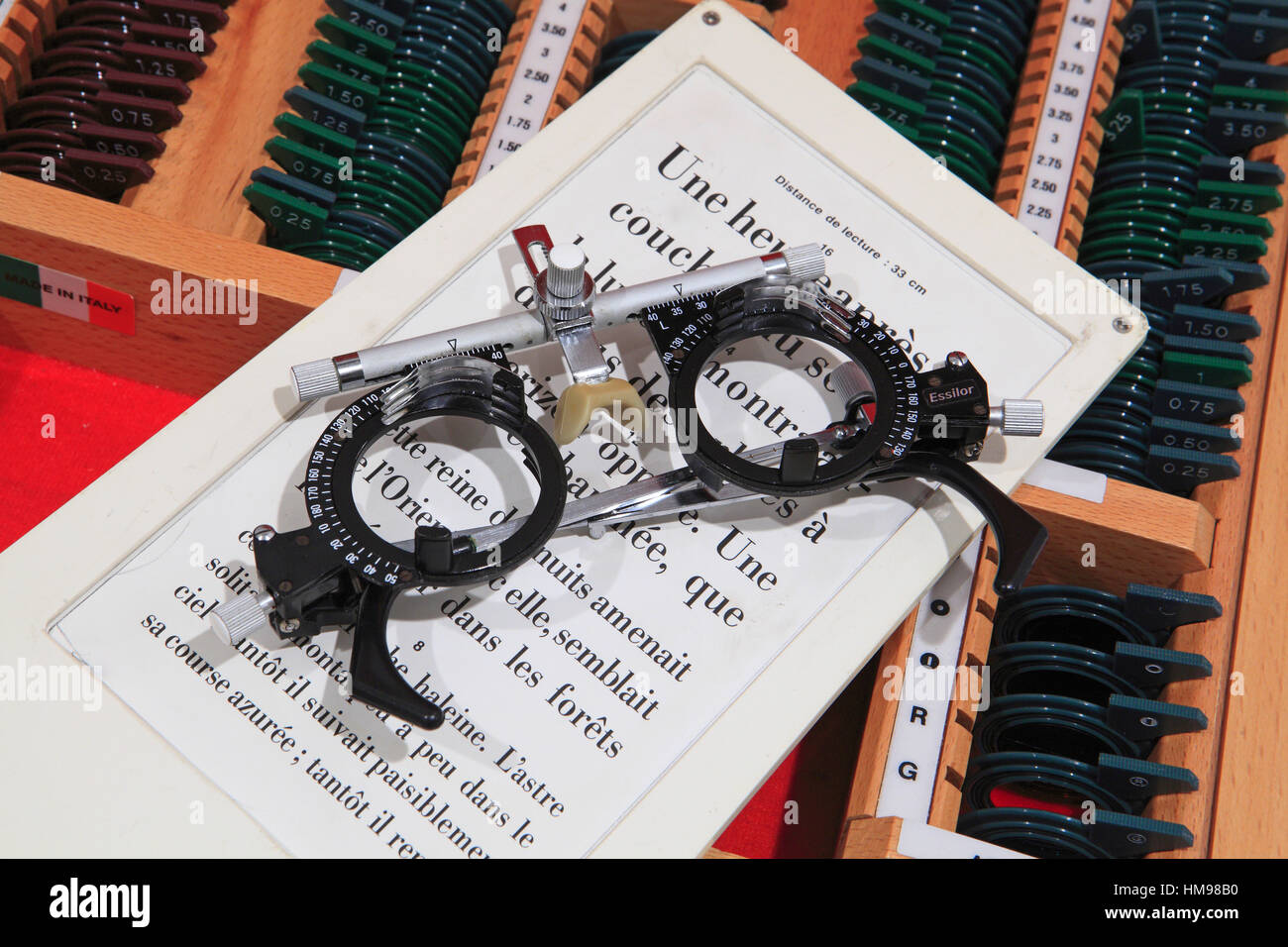 Eyesight control device Stock Photo - Alamy