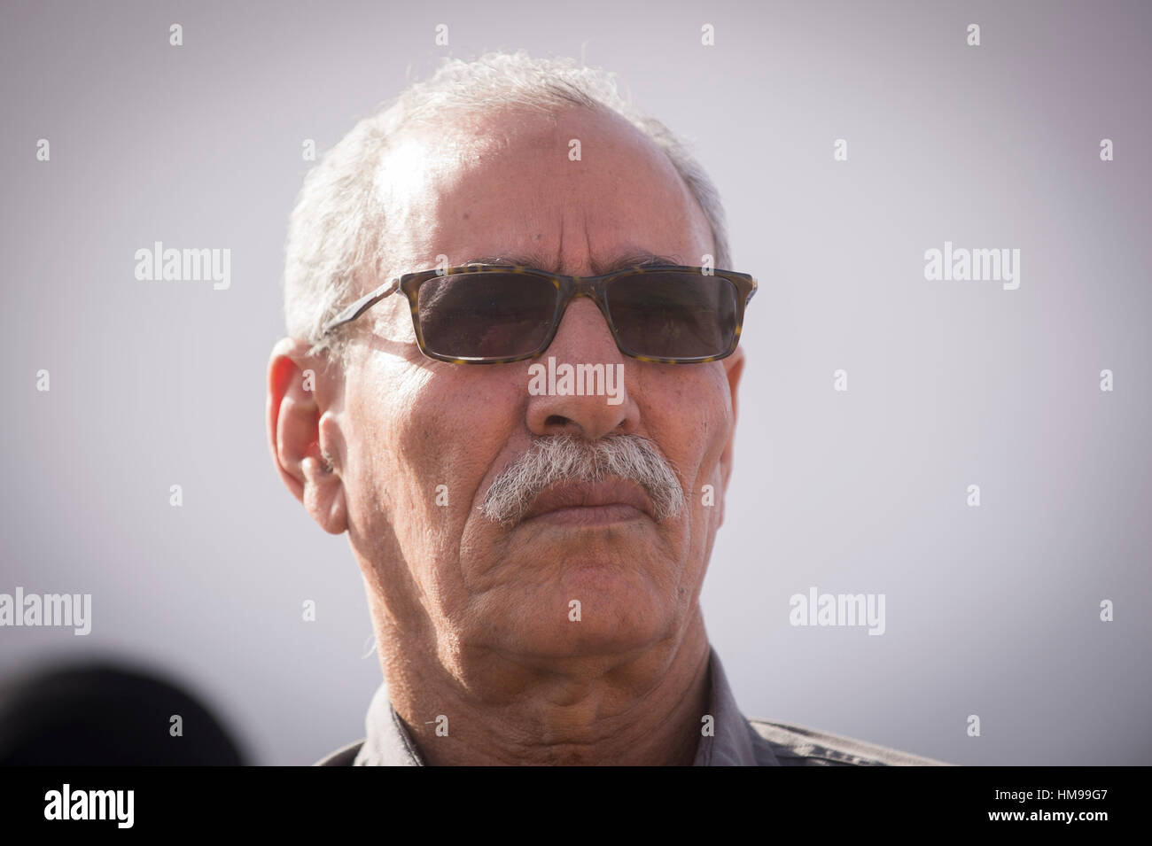 Polisario Brahim Gali en el Inauguration parade Fisahara 2016 and the ...