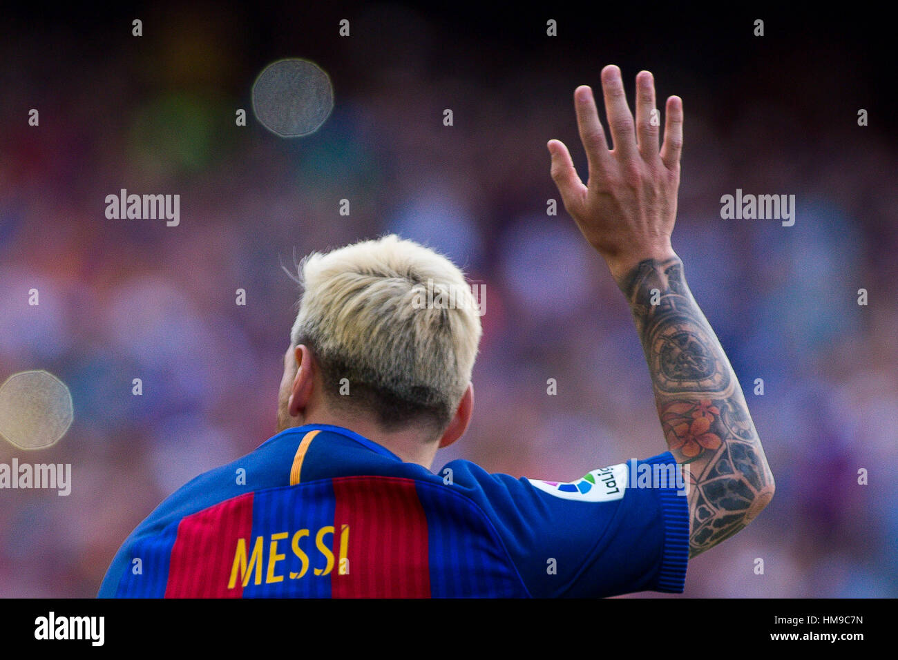 Leo Messi during Joan Gamper Trophy friendly soccer match between FC ...