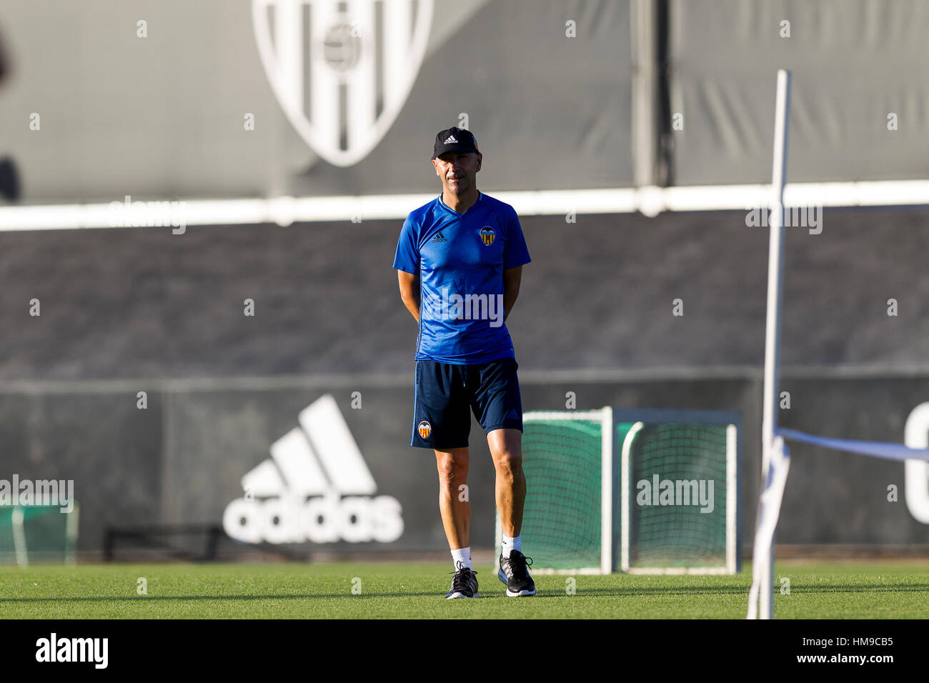 Pako Ayestaran in action during a training session at Ciudad Deportiva ...