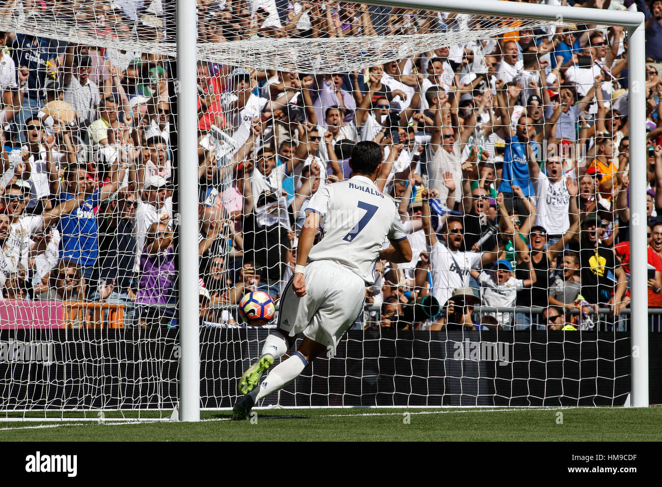 Cristiano Ronado during mach Real Madrid vs Club Atletico Osasuna at ...