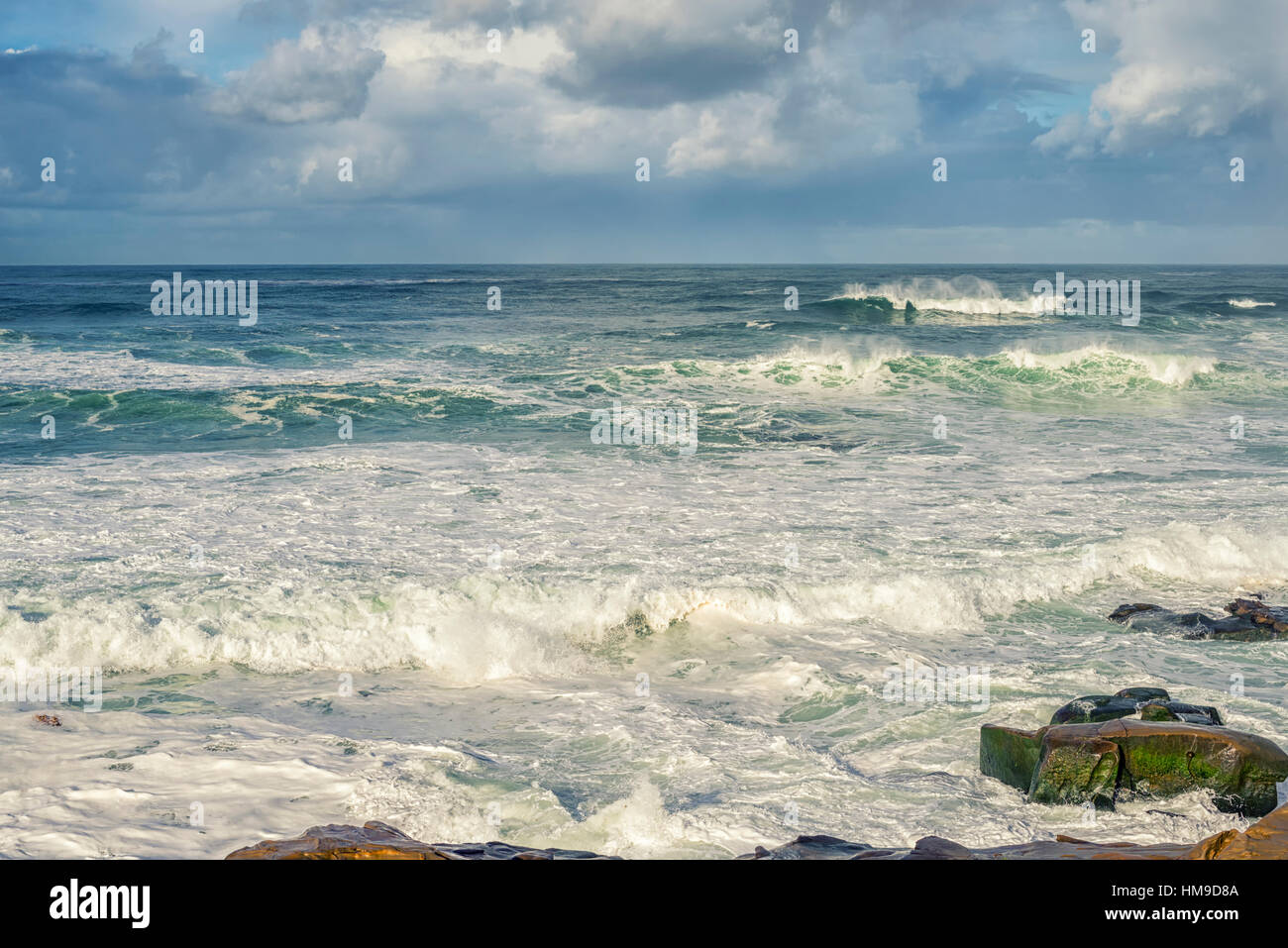 Coastal scene ocean view hi-res stock photography and images - Alamy