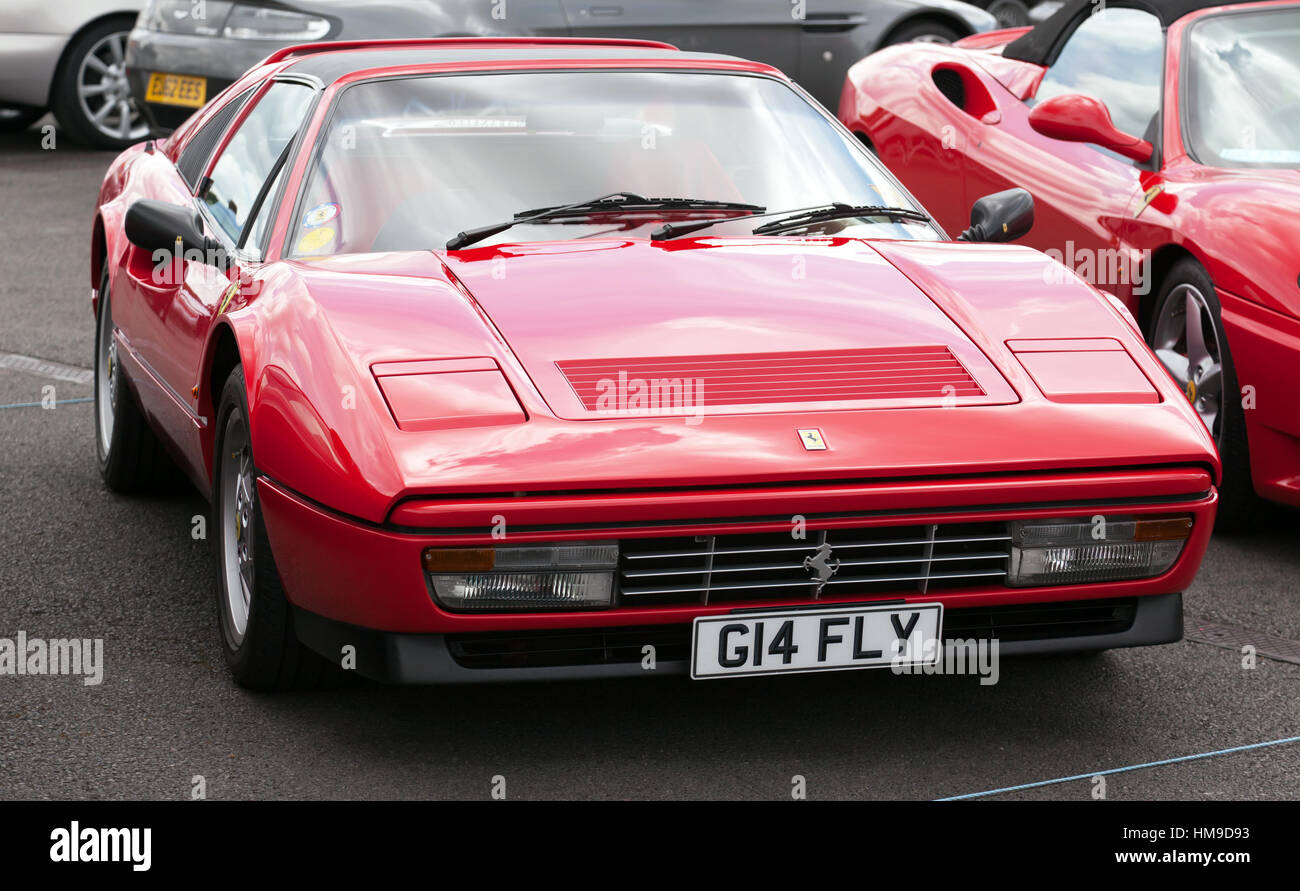 Ferrari top view hi-res stock photography and images - Alamy