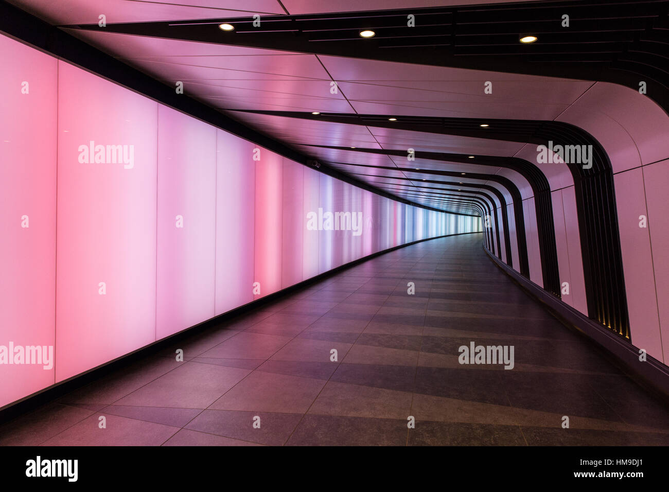 Modern city tunnel Stock Photo - Alamy