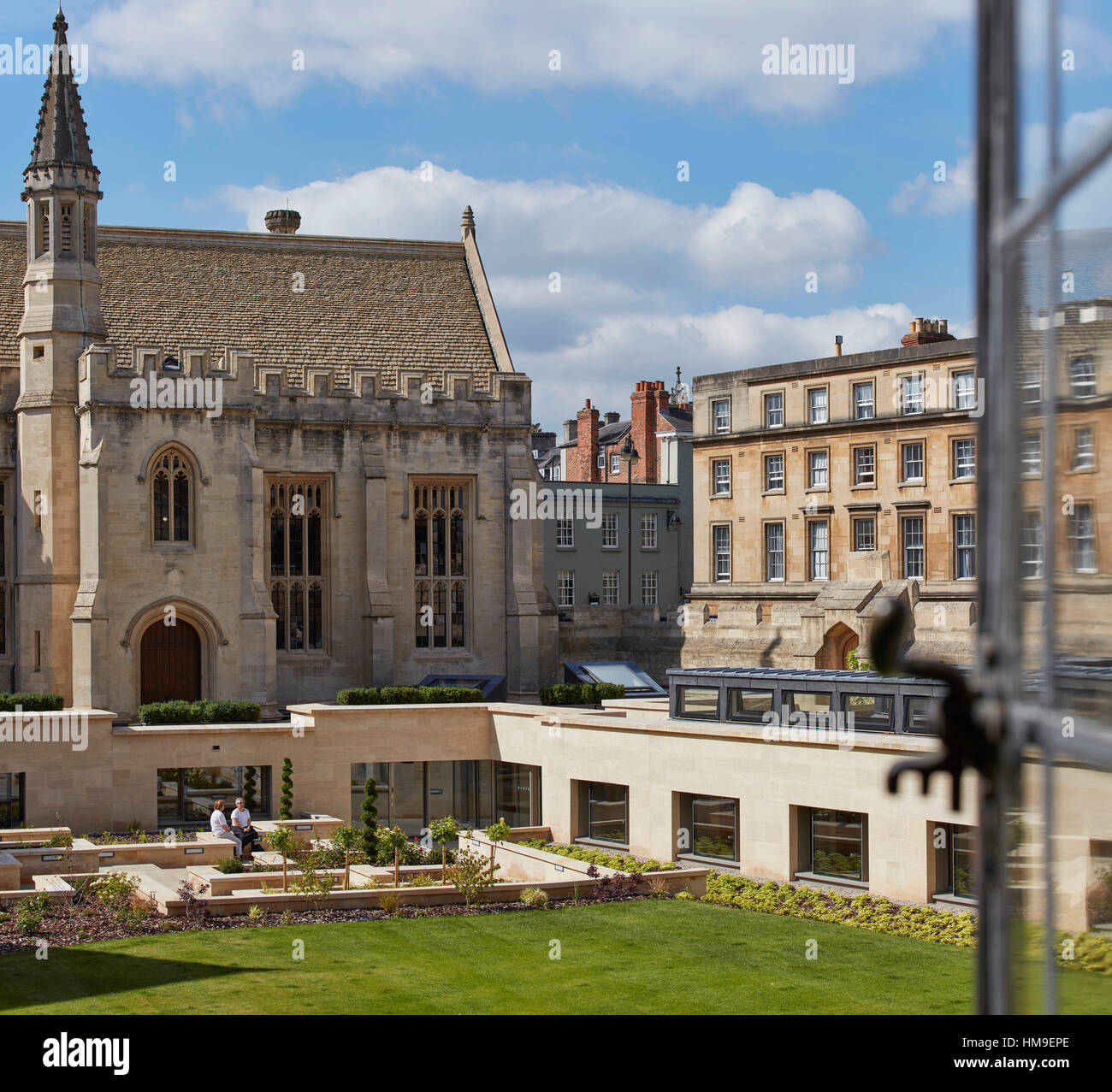 View across Longwall Quad with extension and Buckler Building. Longwall ...