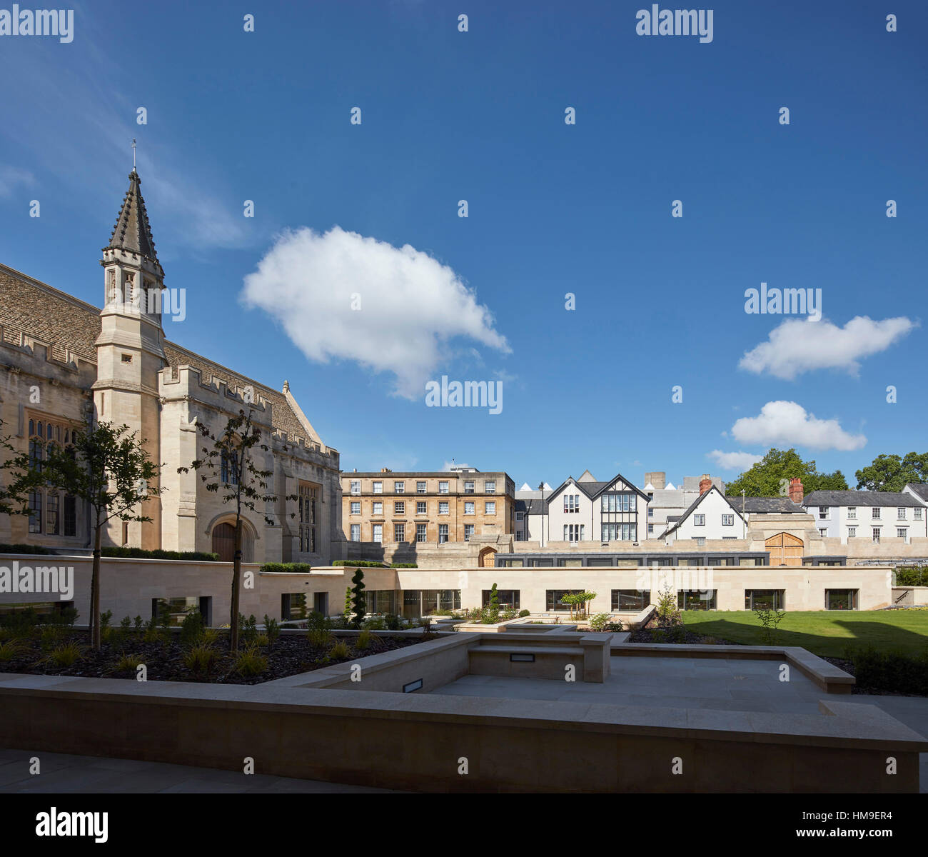 View across Longwall Quad with extension, Buckler Building and existing ...