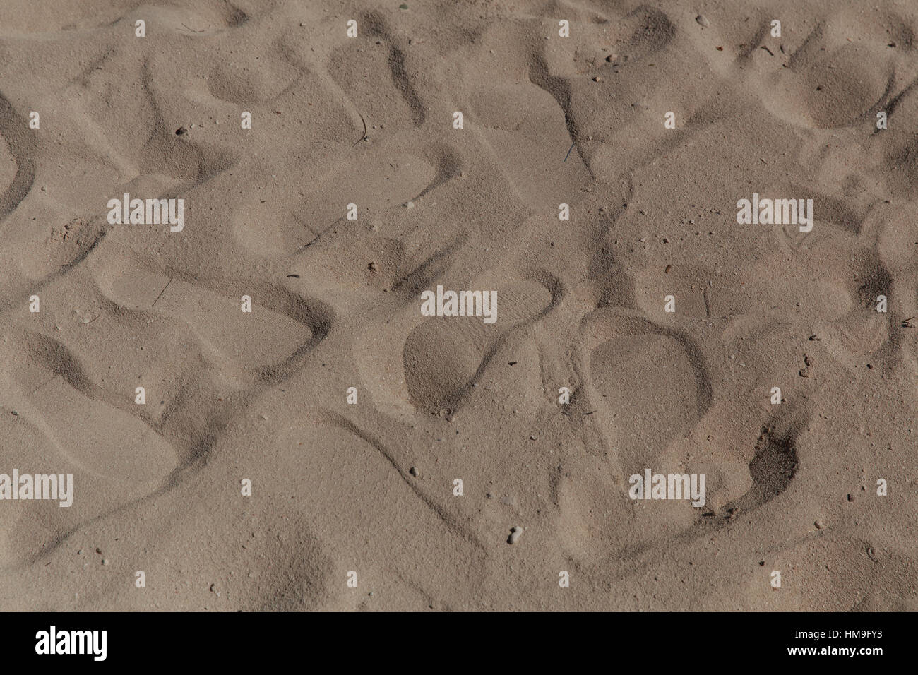 Footprints in sand texture hi-res stock photography and images - Alamy