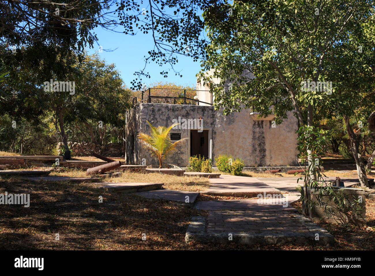 The two story mansion pirate Fermin Antonio Mundaca build for a Mayan ...