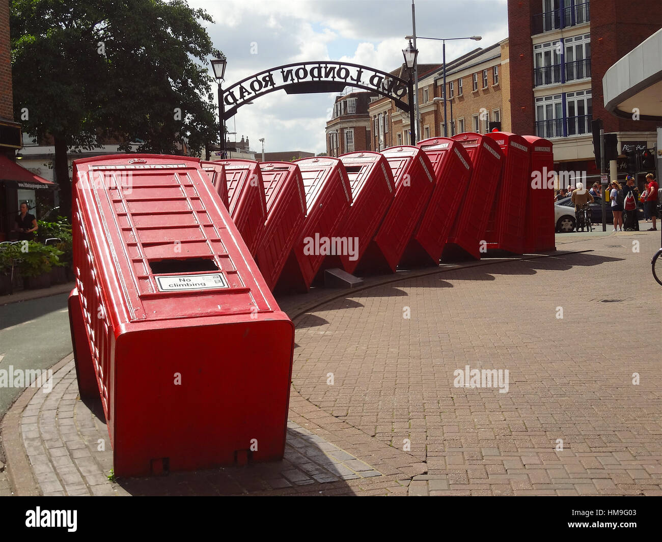 Old telephone boxes hi-res stock photography and images - Alamy