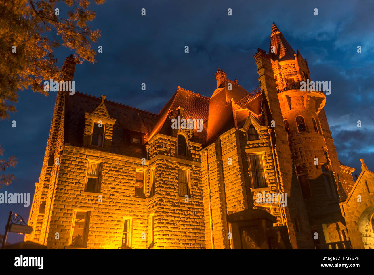Canada National Historic Building in Vancouver Island - Wonderful Night ...