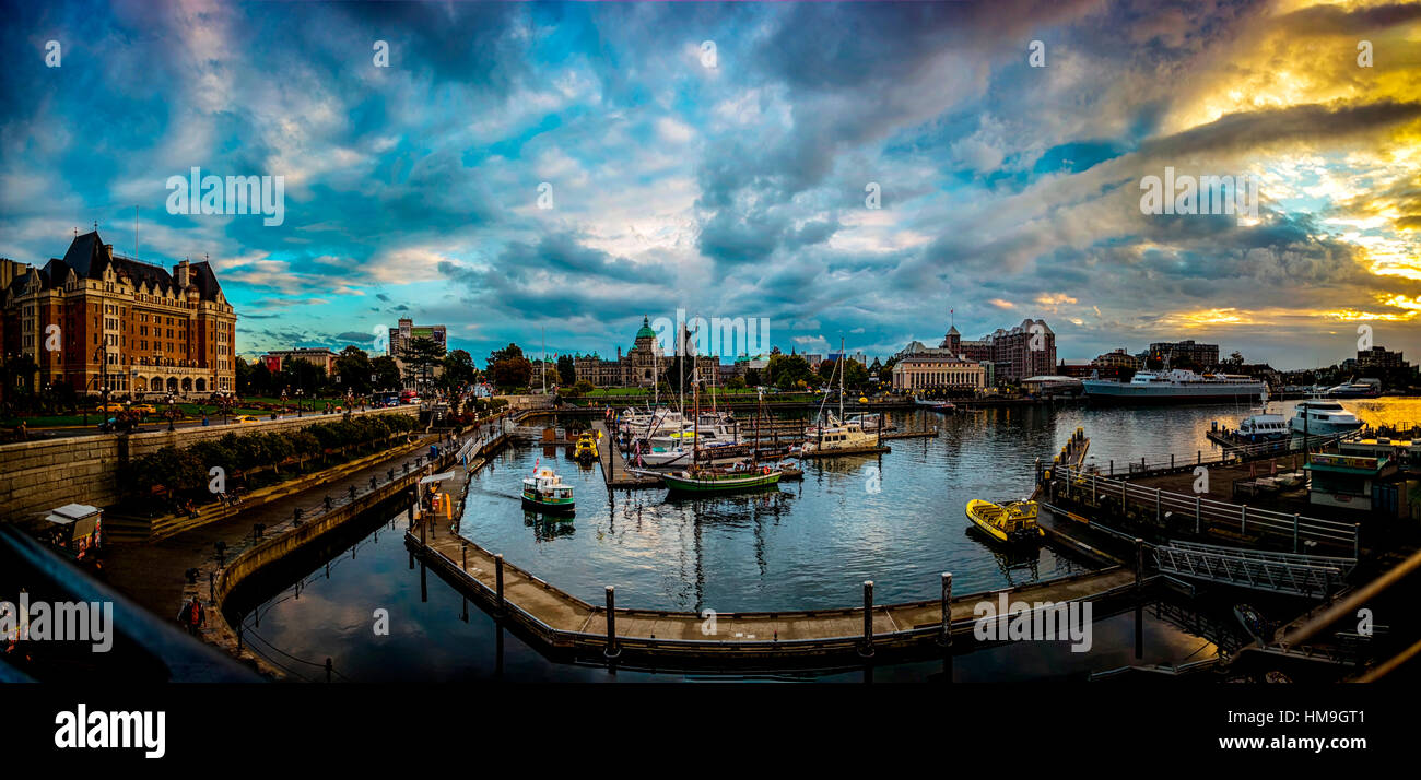 Victoria harbour canada hi-res stock photography and images - Alamy