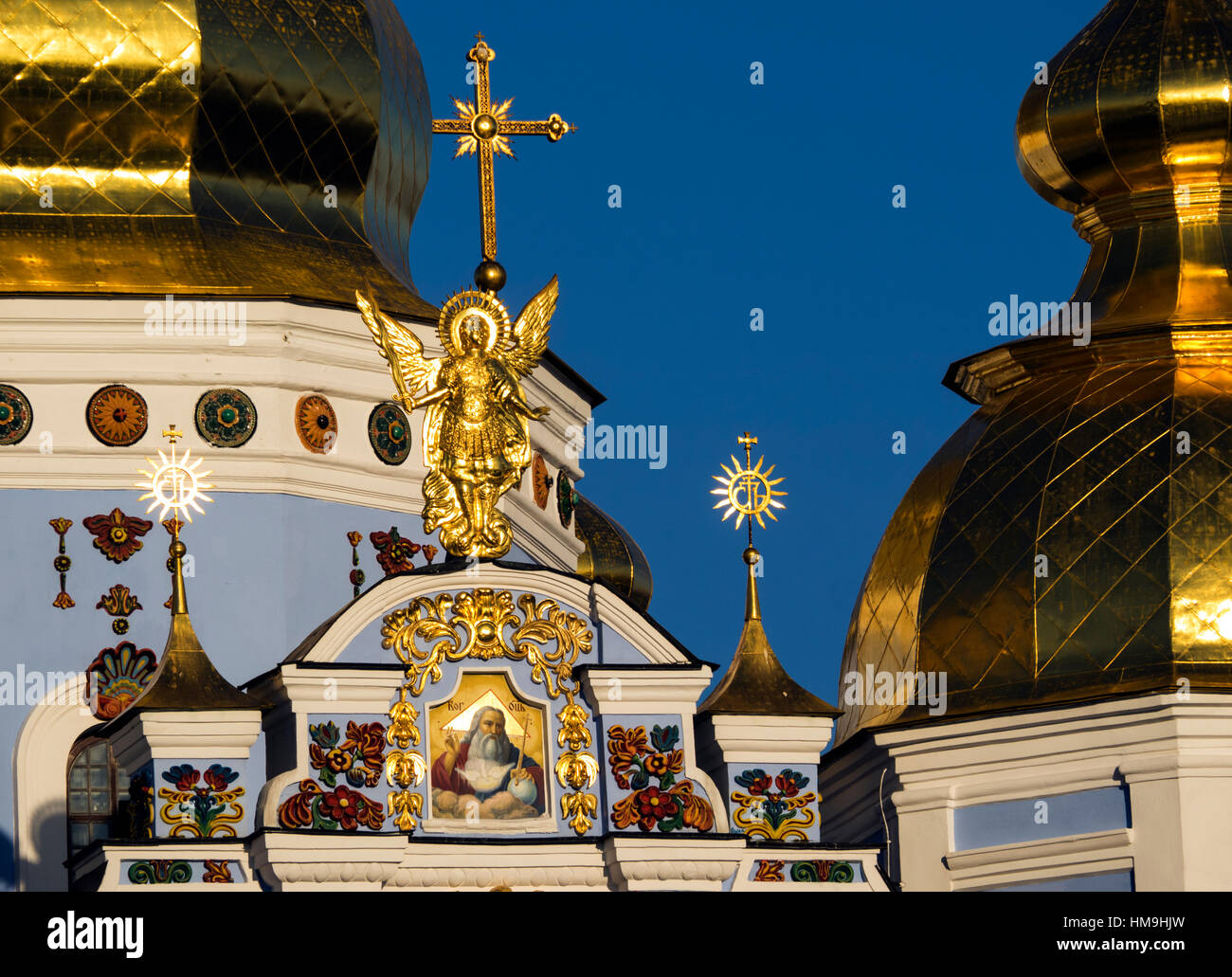 St. Michael's Golden-Domed Monastery is a functioning monastery ...