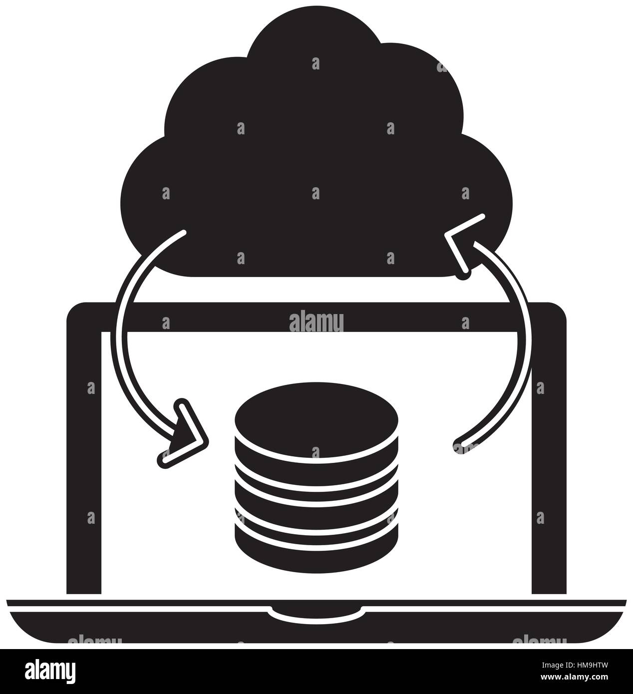 optimization database icon image design, vector illustratuion Stock ...