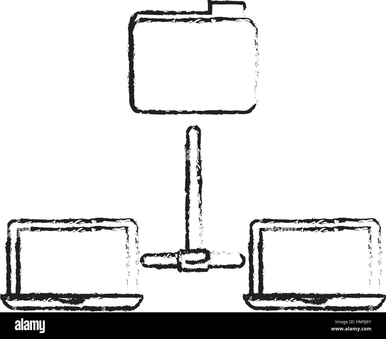 Planning documents meeting business Black and White Stock Photos ...