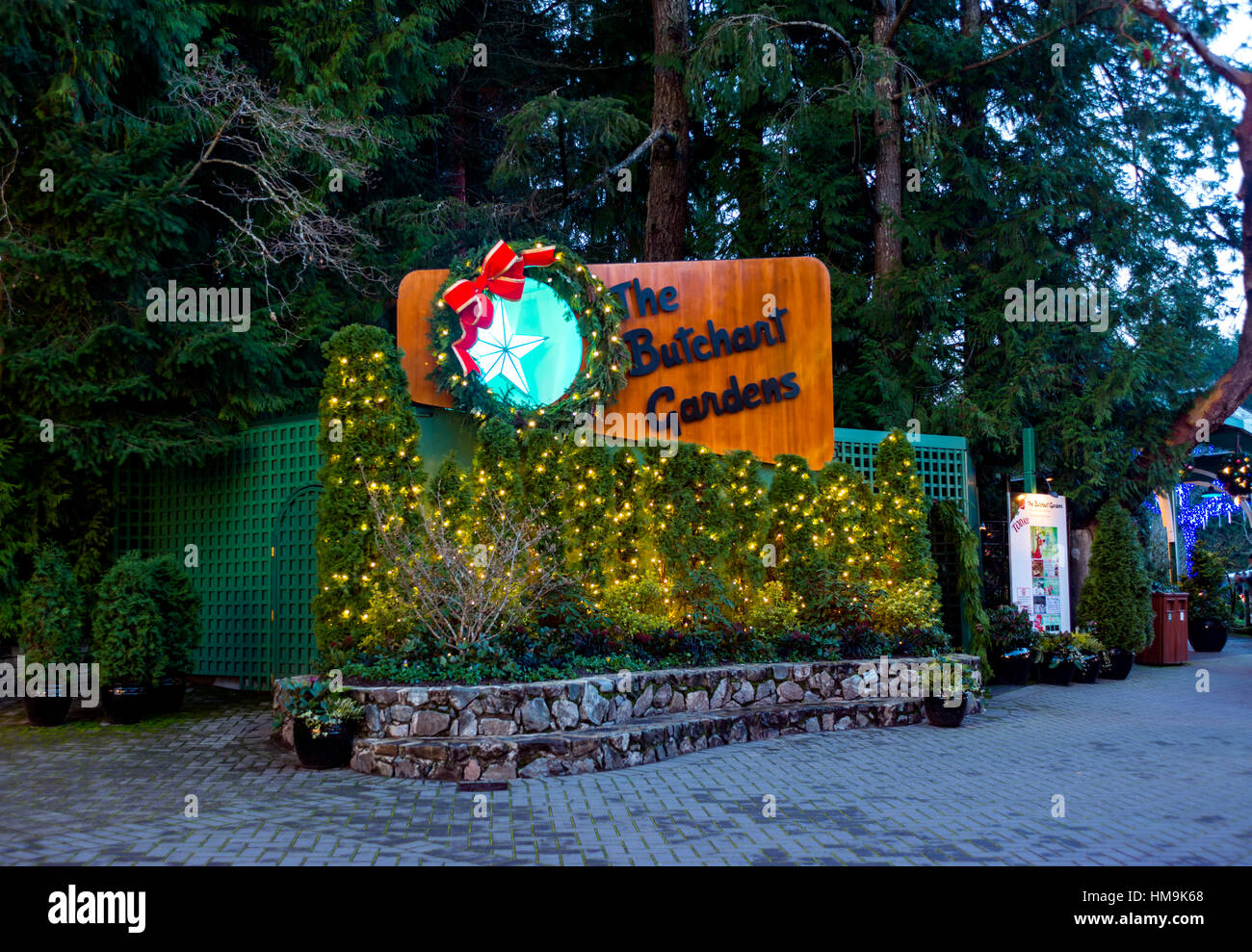 National Historic Site in Vancouver Island -The Butchart Gardens ...