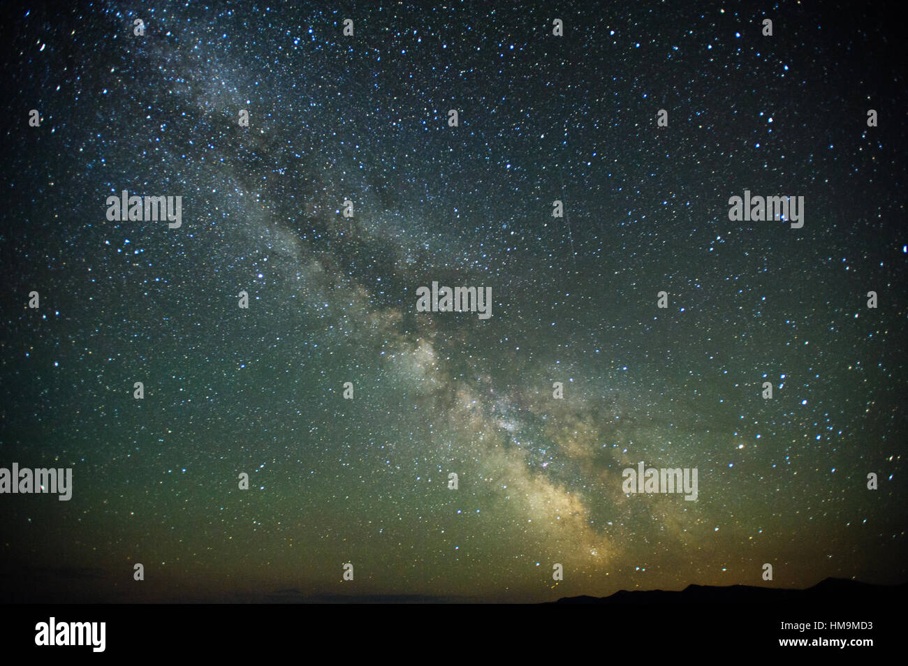 Milky way stars at night Stock Photo - Alamy
