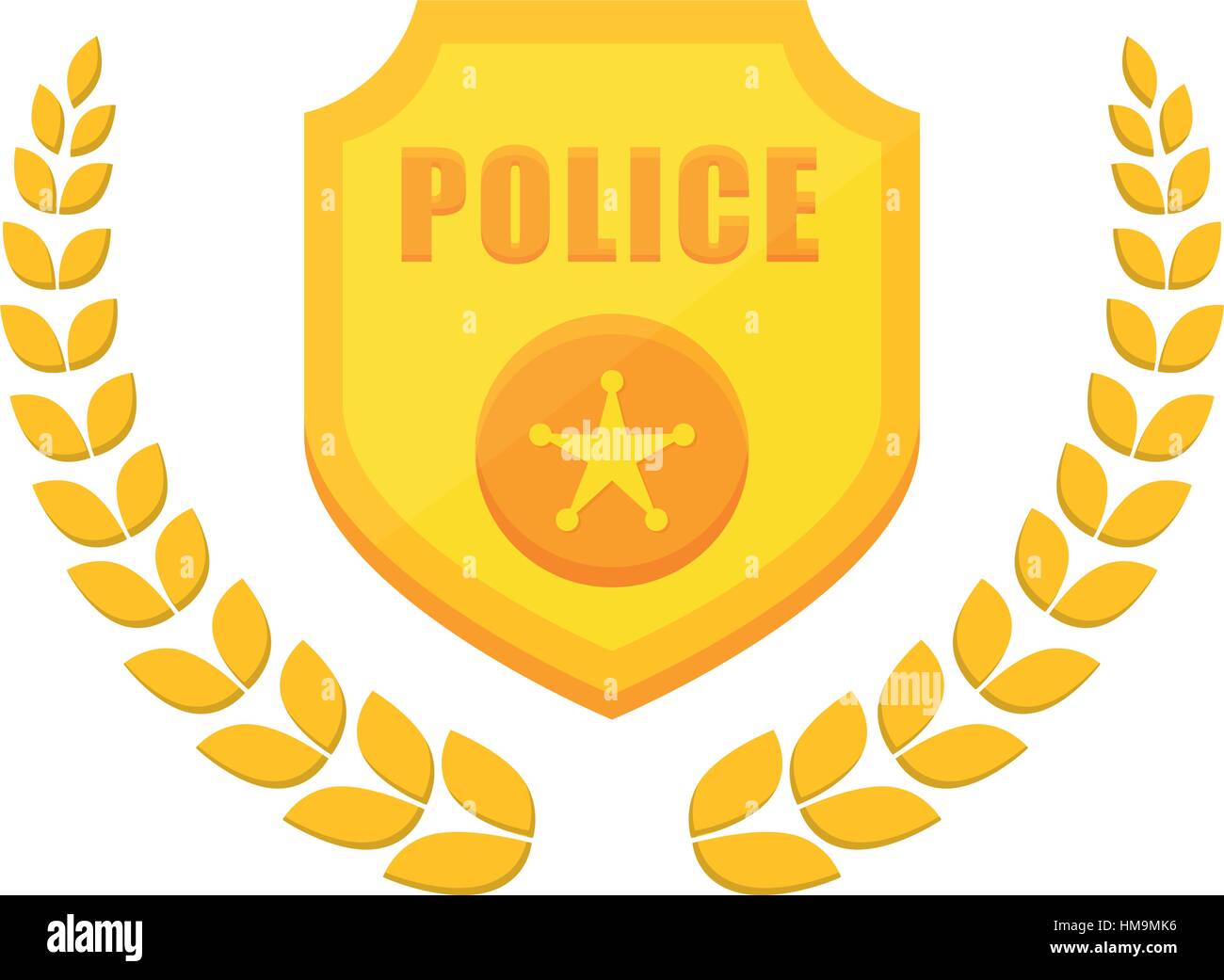 police related emblem image vector illustration design Stock Vector ...