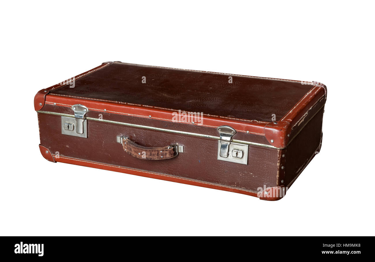 Battered old suitcase hi-res stock photography and images - Alamy
