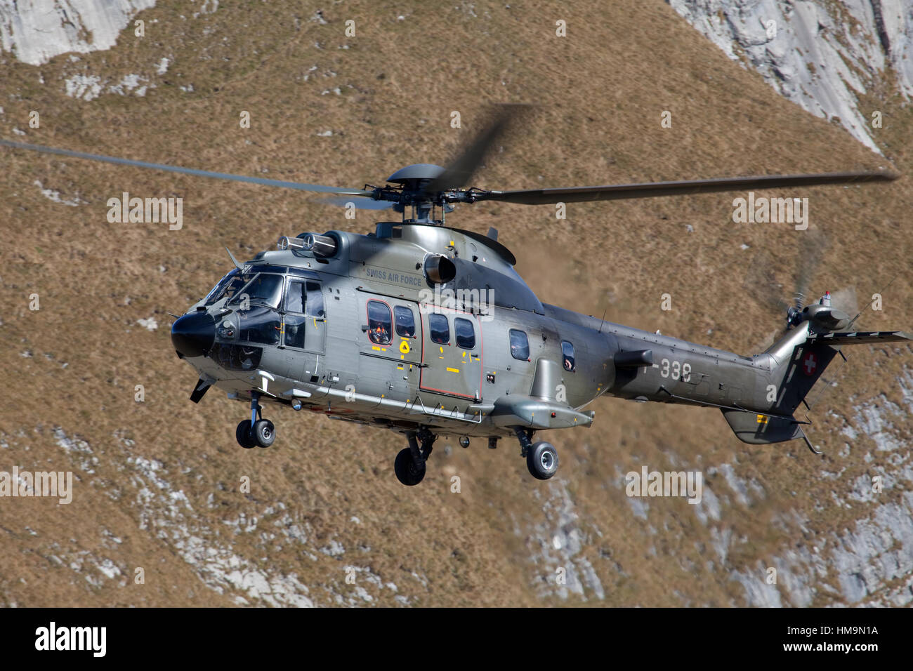 Puma, Swiss Air Force Stock Photo - Alamy