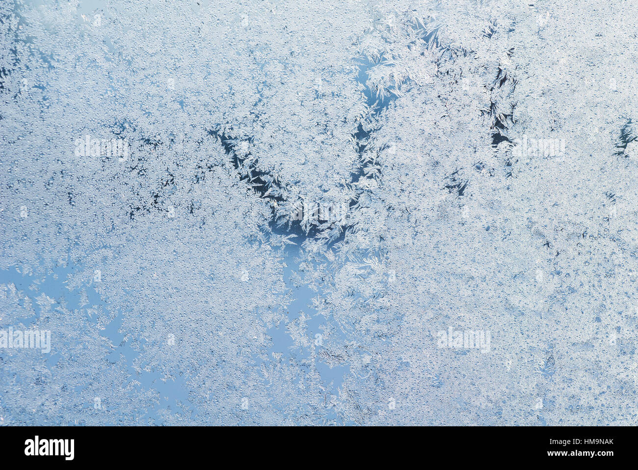 texture of patterns on frozen window Stock Photo - Alamy