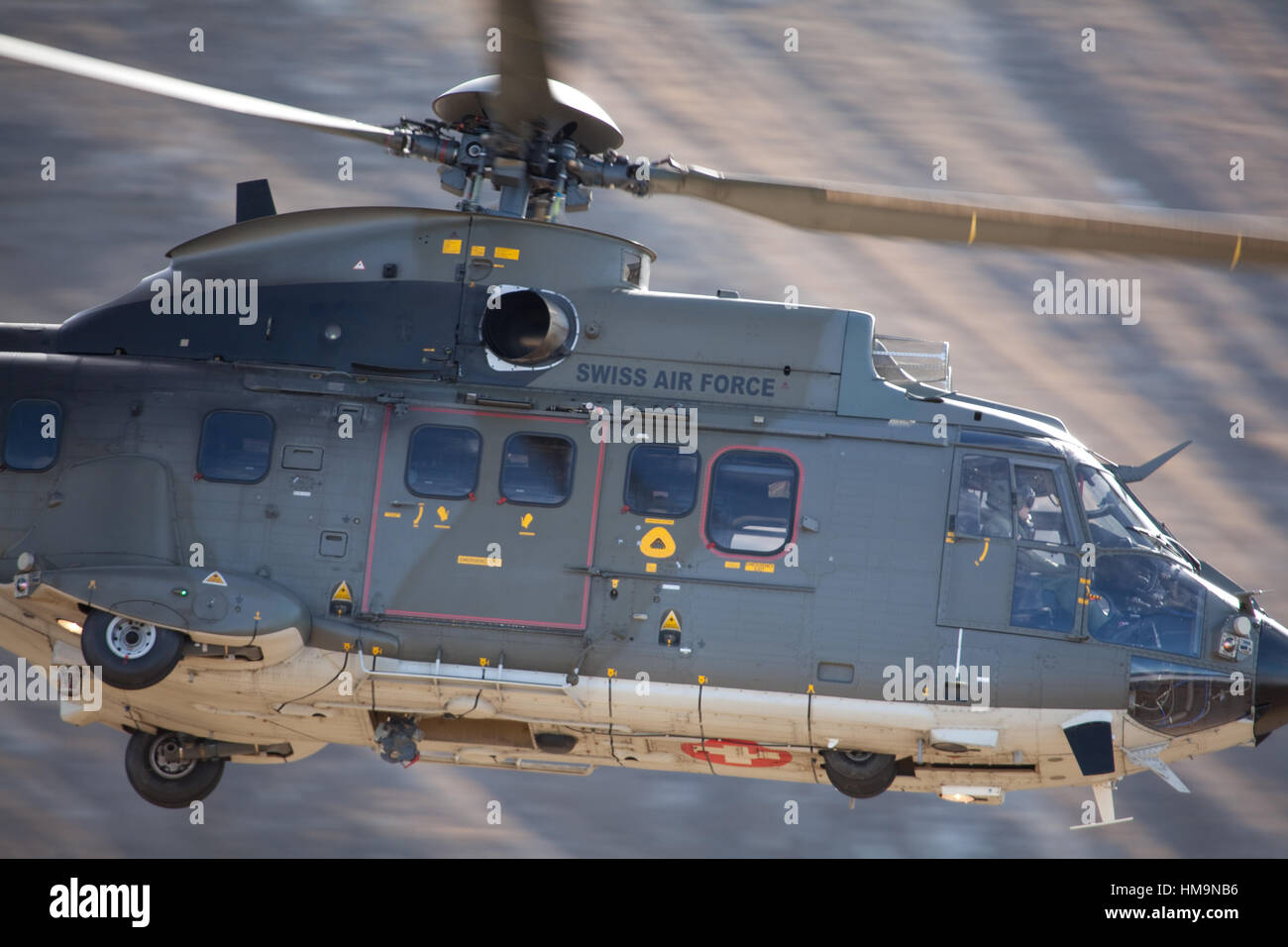 Puma, Swiss Air Force Stock Photo - Alamy