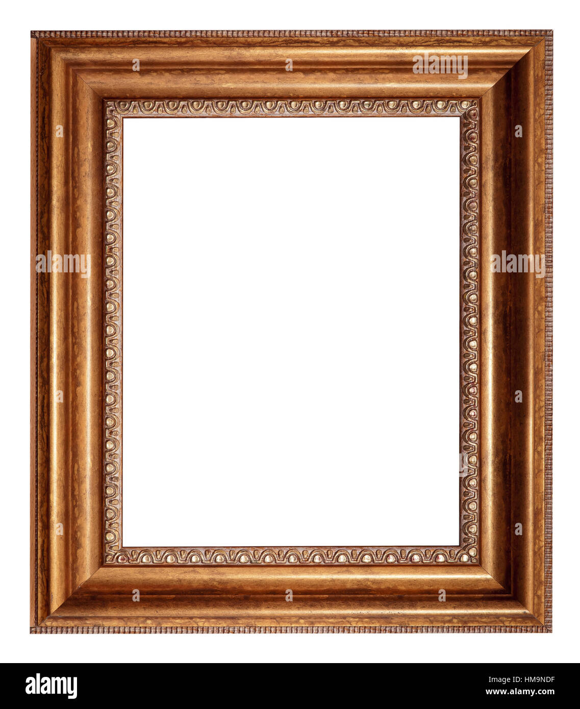 Picture frame isolated on white Stock Photo - Alamy