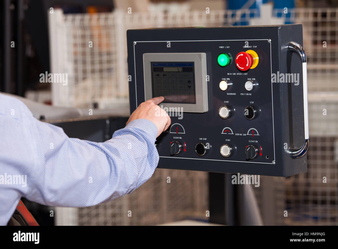 Cnc operator hi-res stock photography and images - Alamy