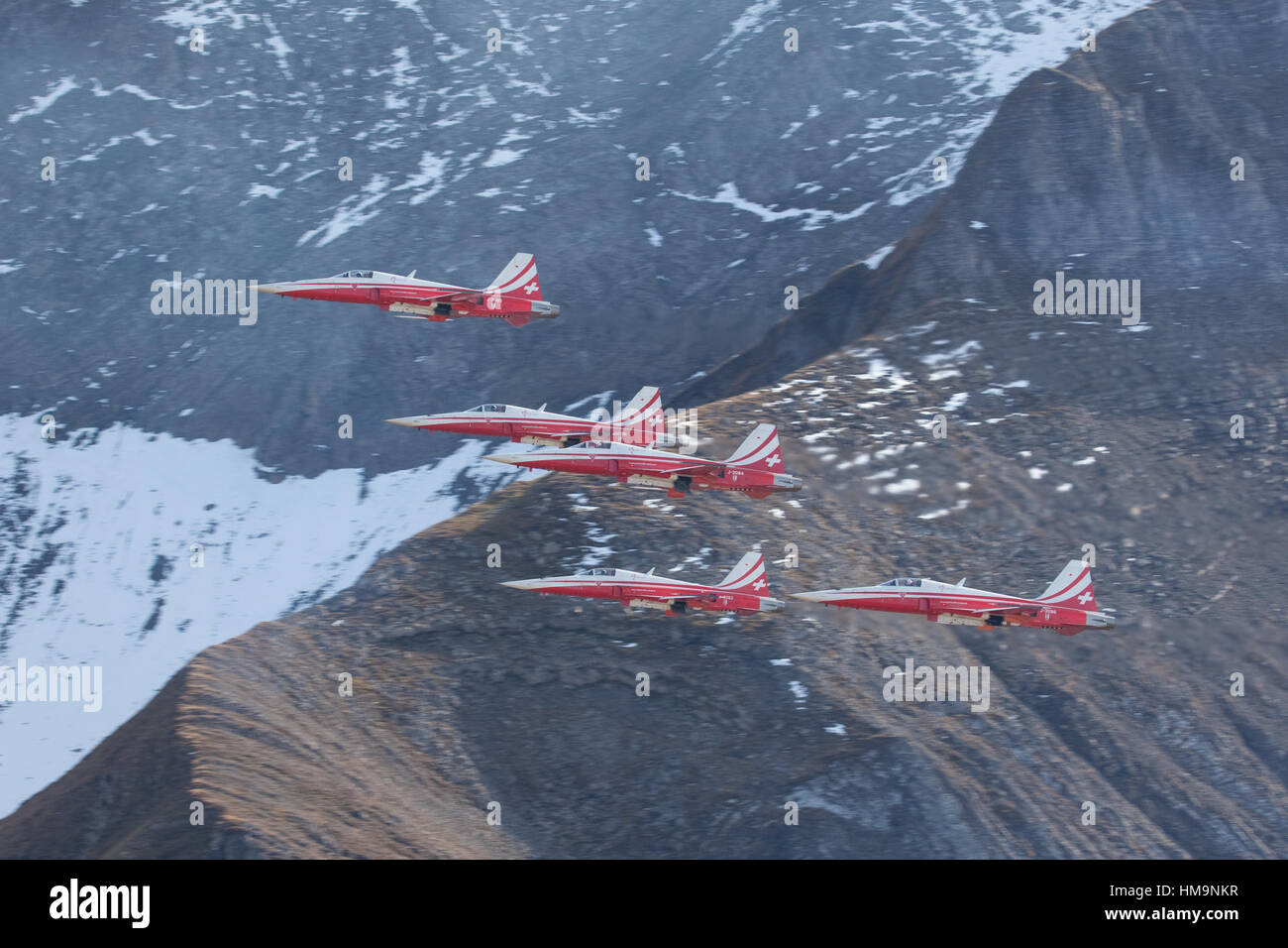 Patrouille suisse aerobatic display team hi-res stock photography and ...