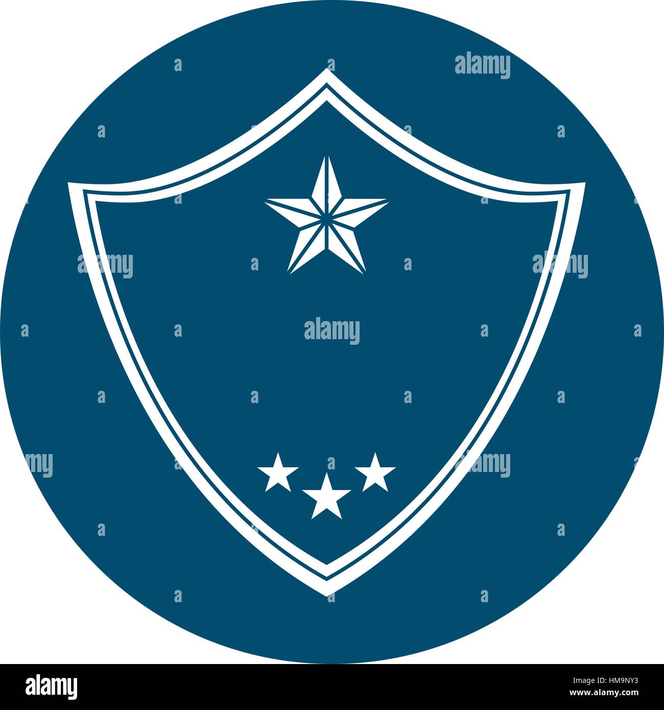 police emblem two tone button icon image vector illustration design ...